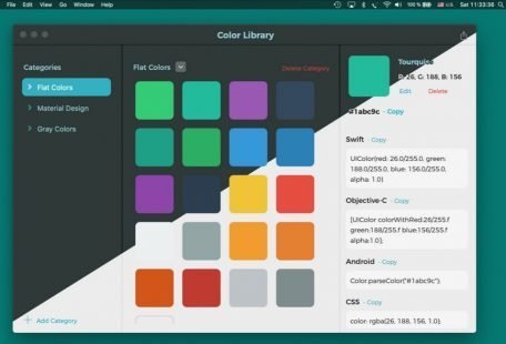 Color Picker and Library | MacMenuBar.com