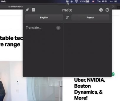 Mate | MacMenuBar.com