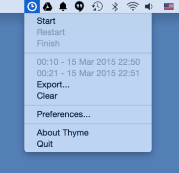 Thyme | MacMenuBar.com