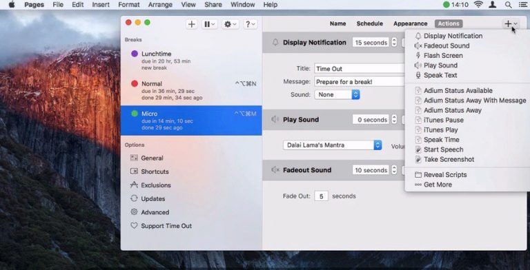 TimeOut | MacMenuBar.com