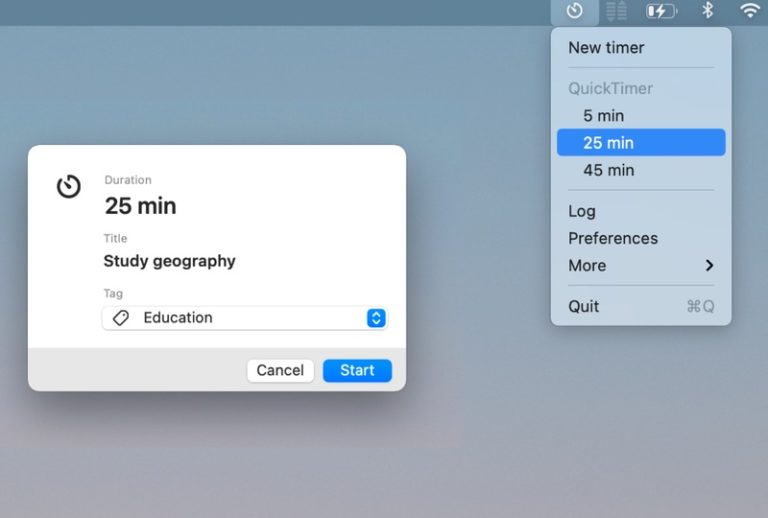 Chrono | MacMenuBar.com